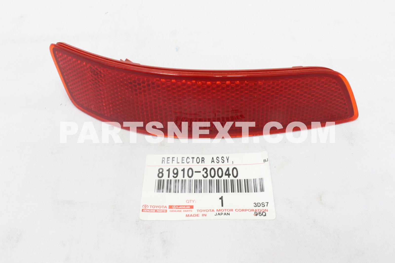 Toyota :: 81910-30040 REFLECTOR ASSY, REFLEX, RH