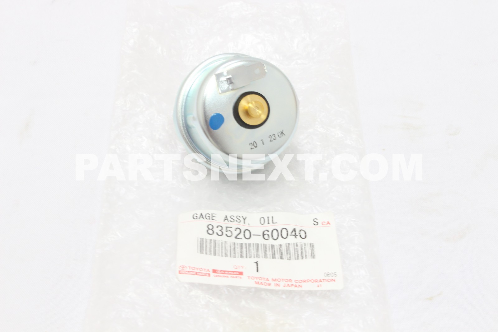 Toyota :: 83520-60040 GAGE ASSY,OIL PRESSURE SENDER