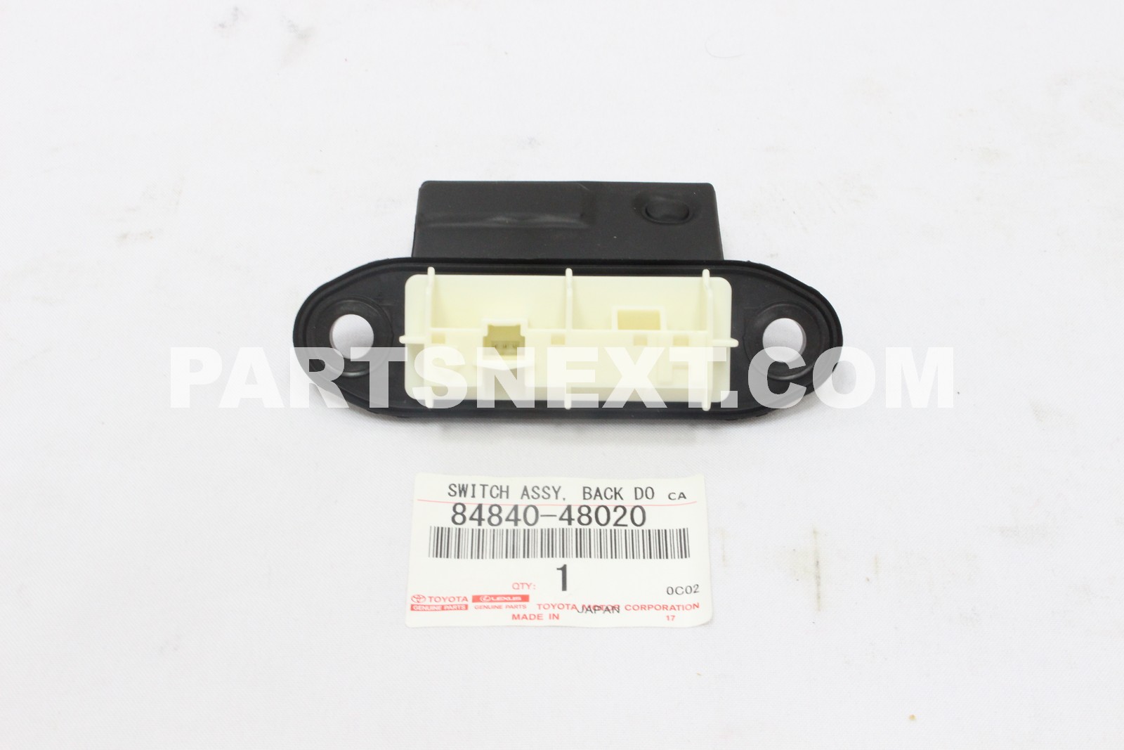 Toyota :: 84840-48020 SWITCH ASSY, BACK DOOR OPENER