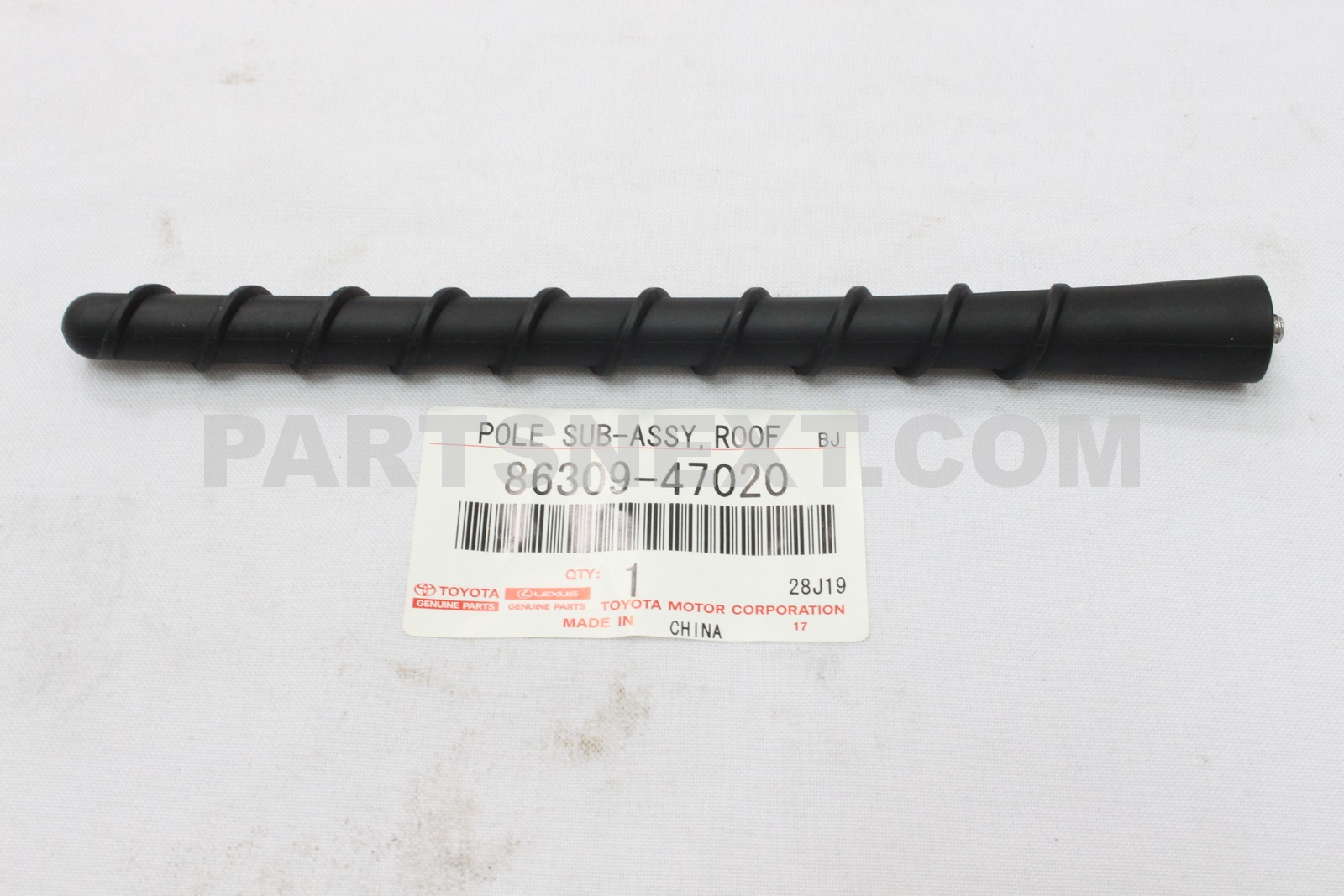 Toyota :: 86309-47020 POLE SUB-ASSY, ROOF ANTENNA