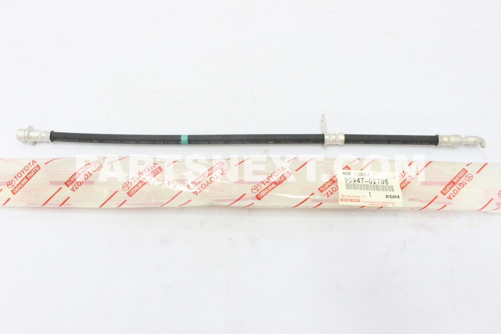 Toyota :: 90947-02705 HOSE, FLEXIBLE(FOR REAR RH)