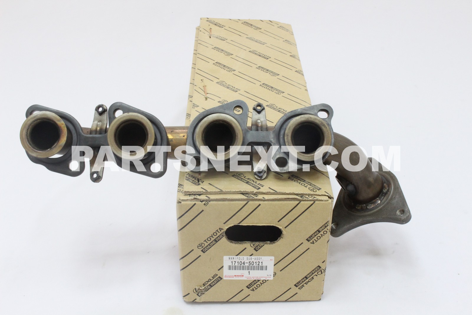 Toyota :: 17104-50121 MANIFOLD SUB-ASSY, EXHAUST, RH