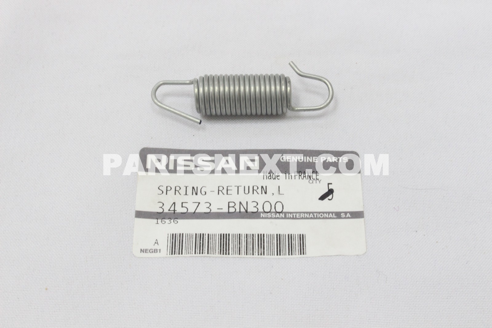 Nissan :: 34573-BN300 SPRING-RETURN,LEVER