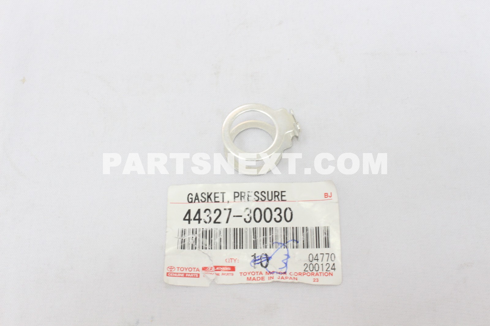 Toyota :: 44327-30030 GASKET(FOR PRESSURE FEED HOSE), RH/LH