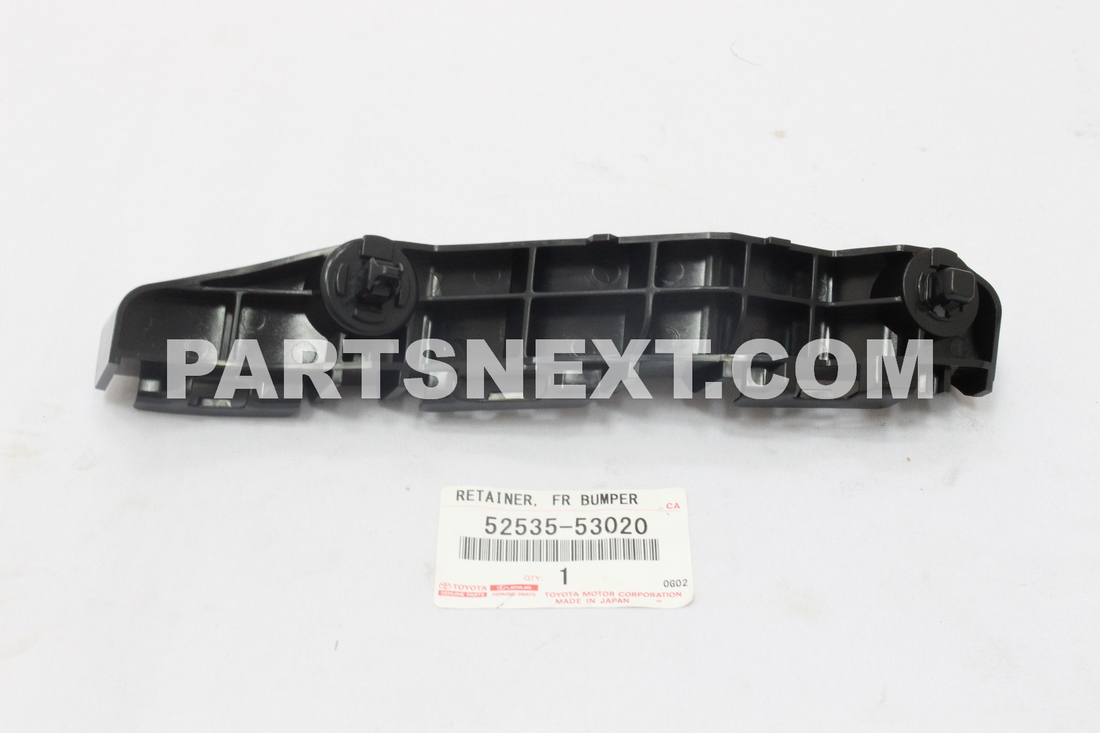 Toyota :: 52535-53020 RETAINER, FRONT BUMPER SIDE, RH