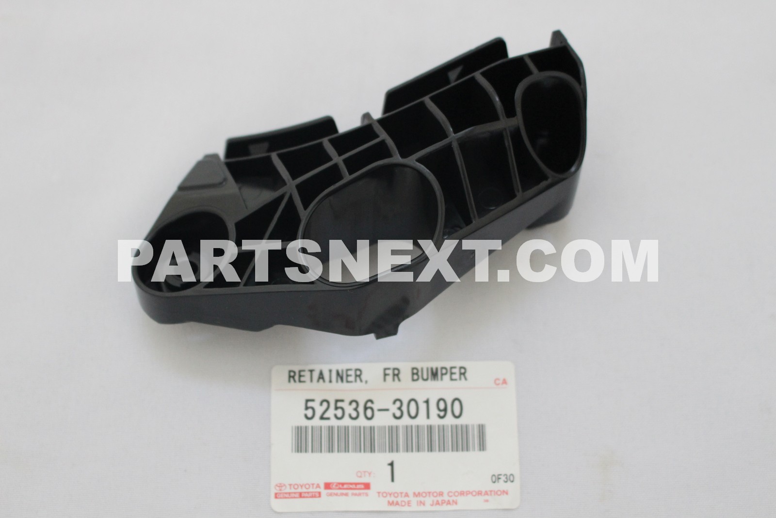 Toyota :: 52536-30190 RETAINER, FRONT BUMPER SIDE, LH