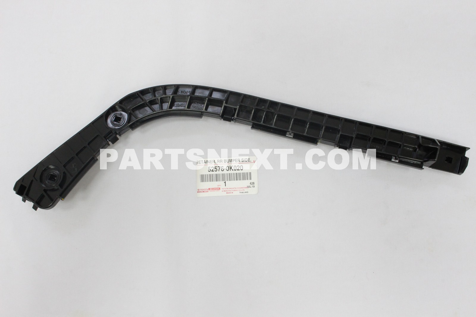 Toyota :: 52576-0K020 RETAINER, REAR BUMPER SIDE, LH