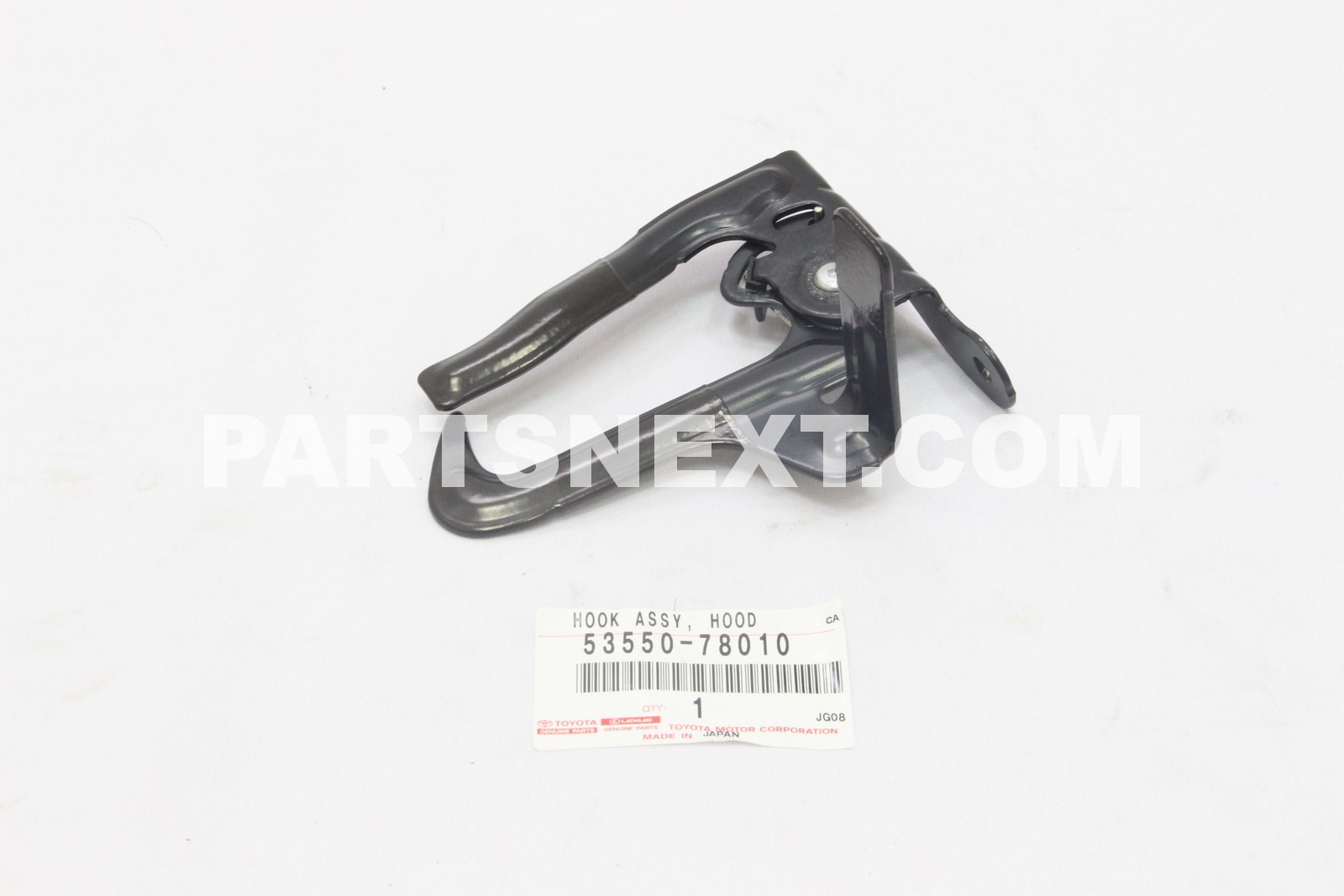 Toyota :: 53550-78010 HOOK ASSY, HOOD AUXILIARY CATCH