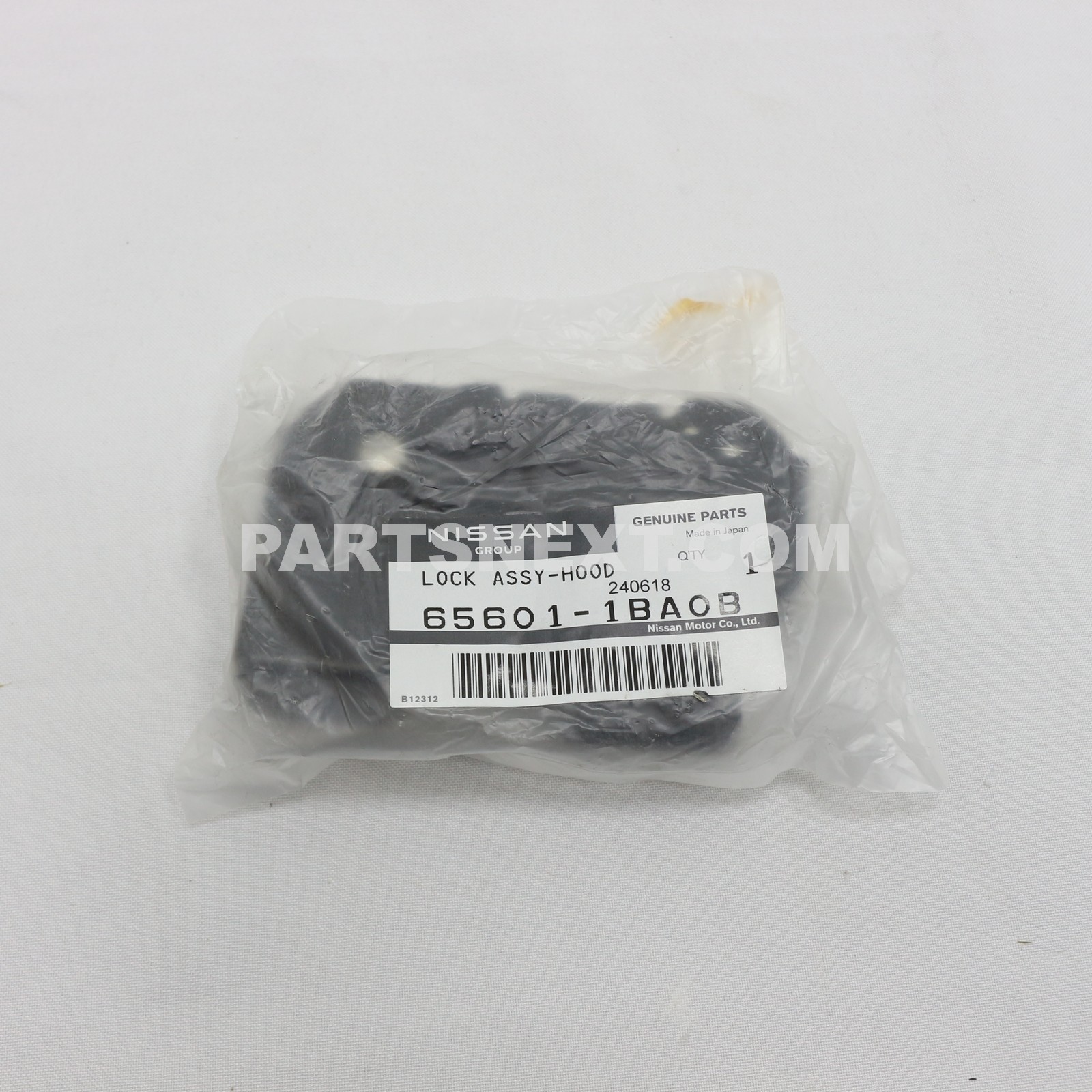 Nissan :: 65601-1BA0B LOCK ASSY-HOOD