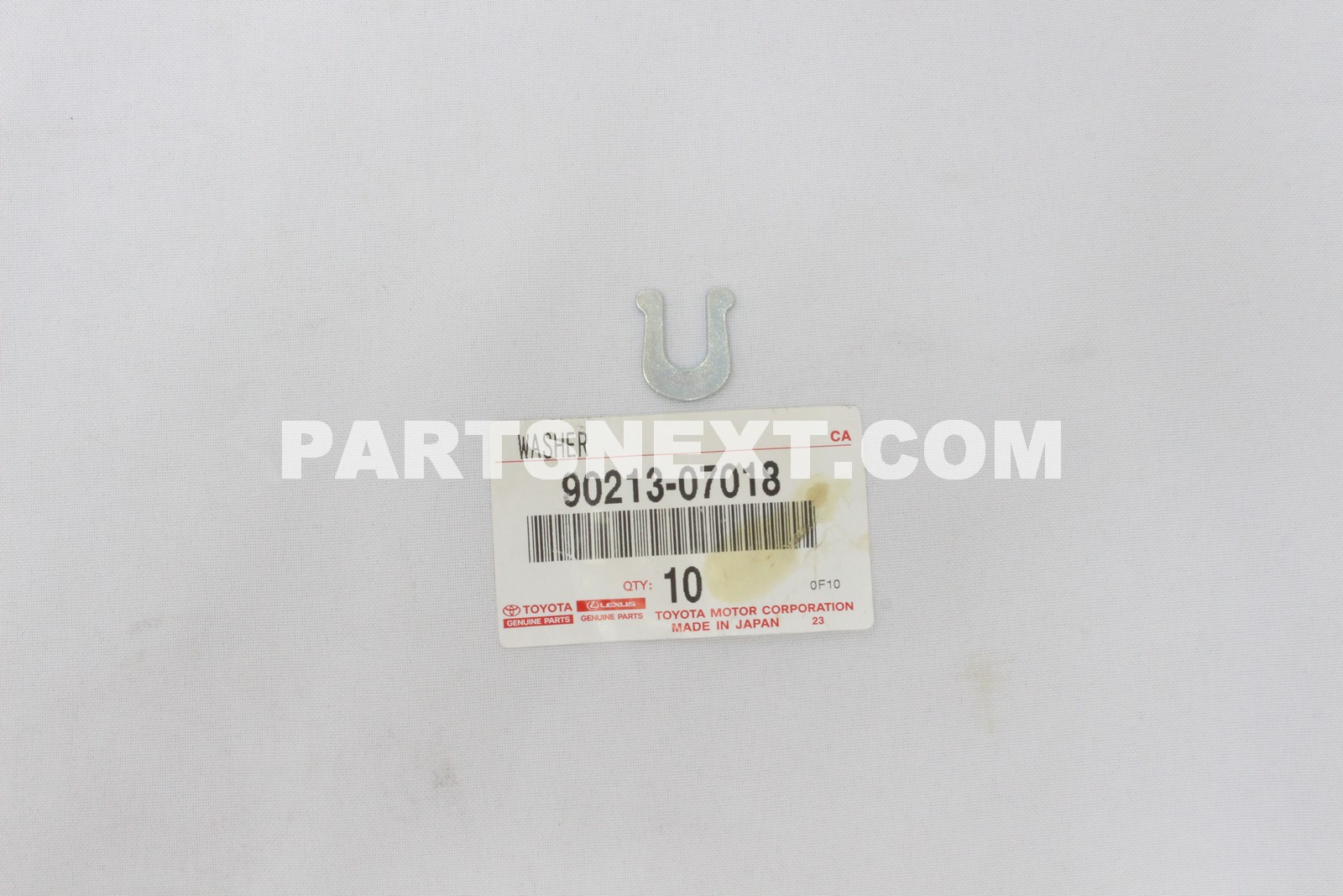 Toyota :: 90213-07018 WASHER, C(FOR PARKING BRAKE SHOE LEVER)