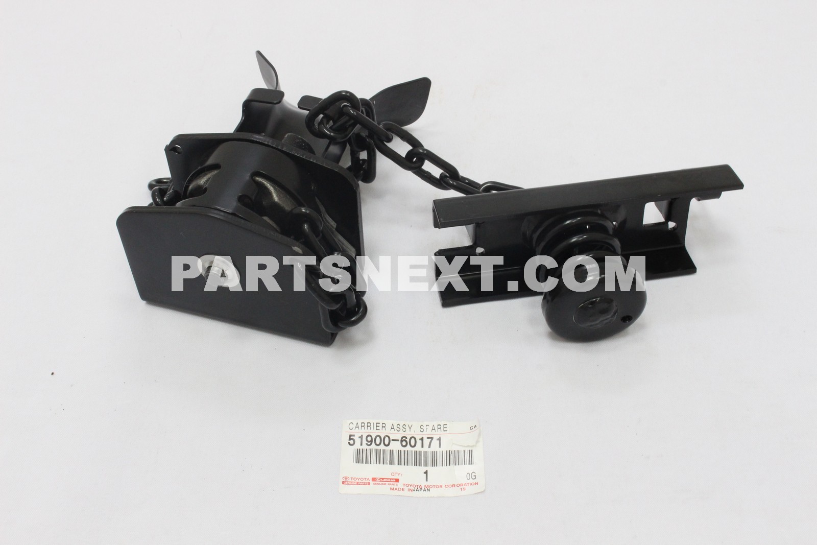 Toyota :: 51900-60171 CARRIER ASSY, SPARE WHEEL