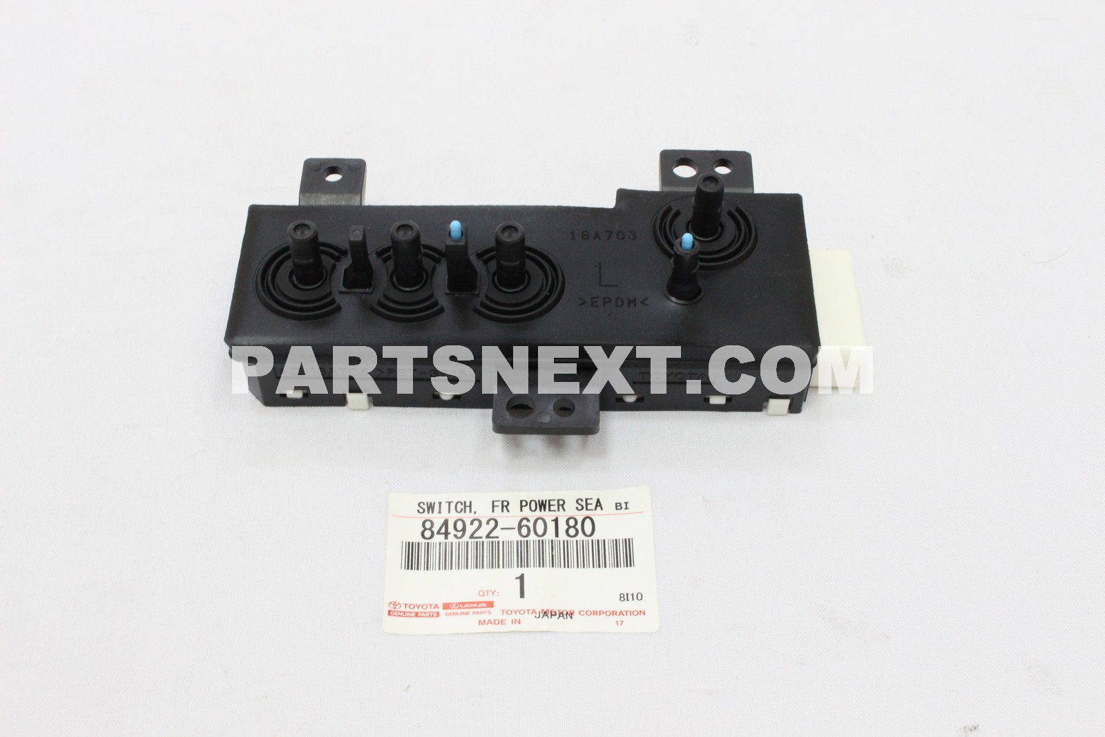 Toyota :: 84922-60180 SWITCH, FRONT POWER SEAT