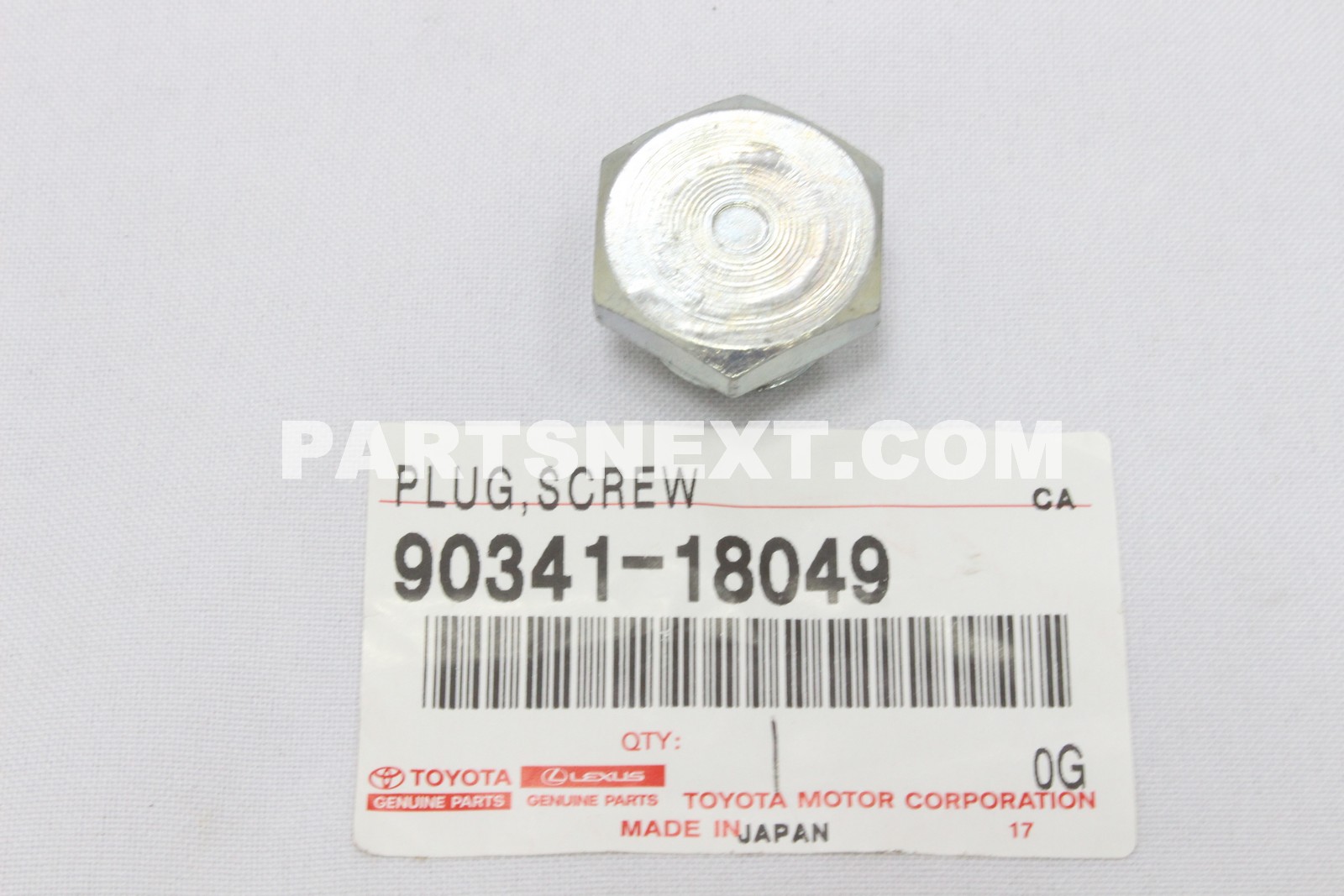 Toyota :: 90341-18049 PLUG