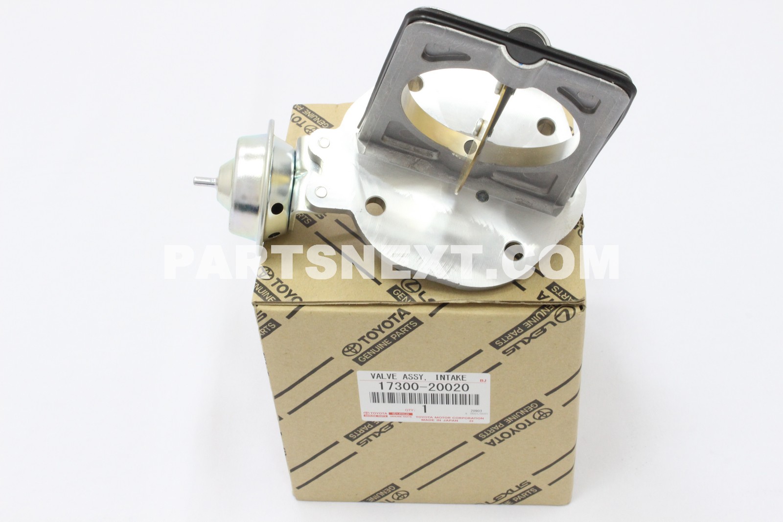 Toyota :: 17300-20020 VALVE ASSY, INTAKE AIR CONTROL