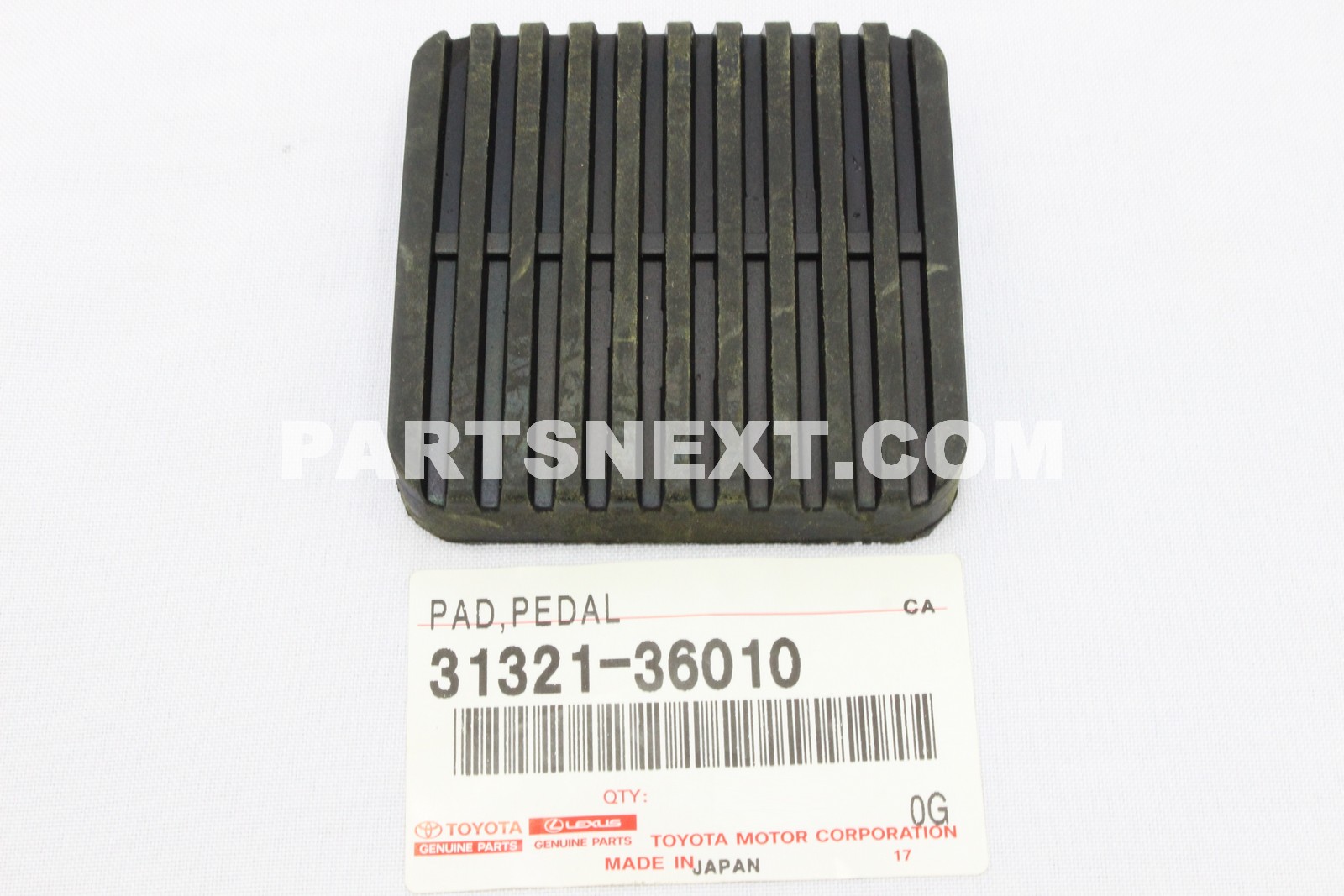 Toyota :: 31321-36010 PAD, BRAKE PEDAL