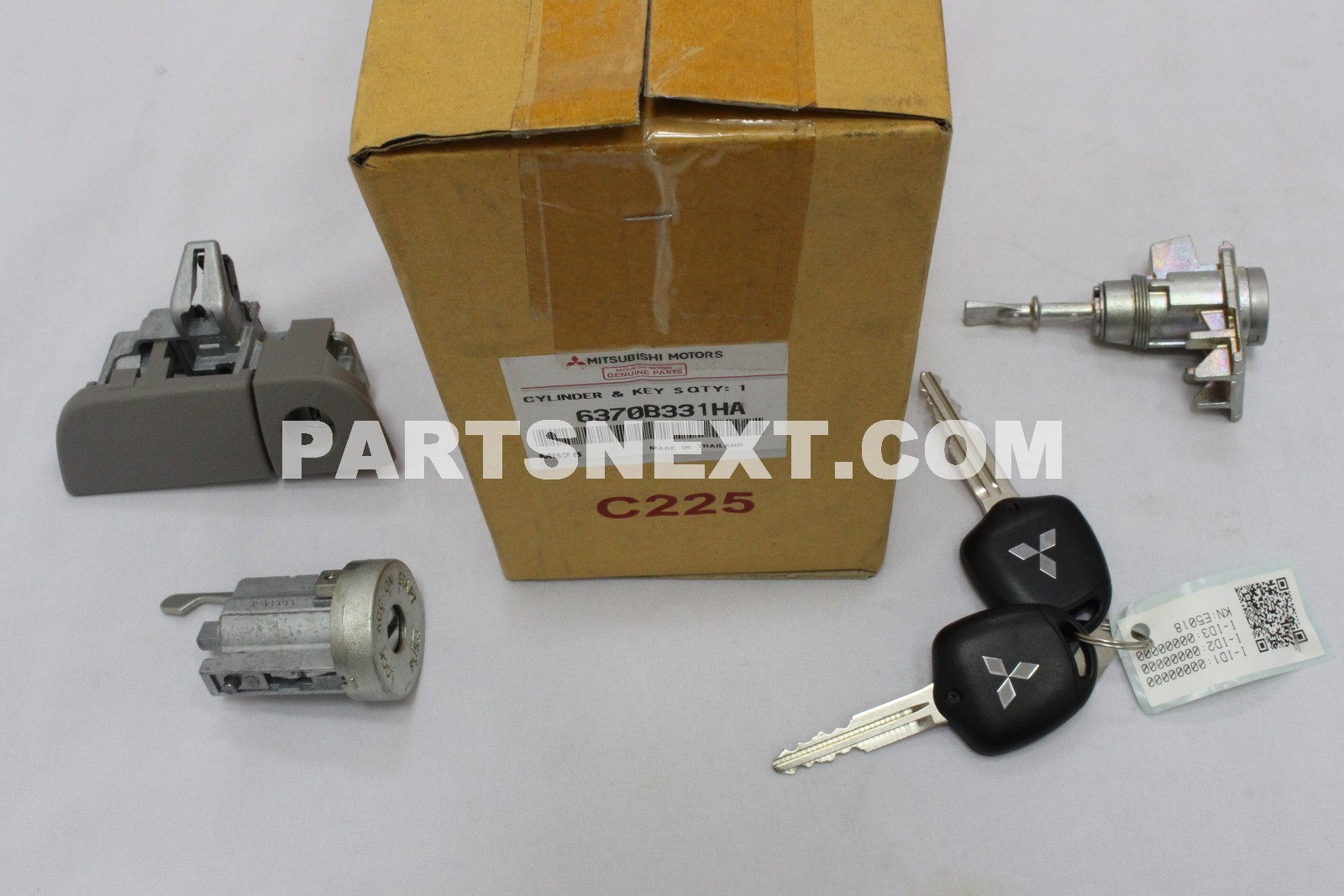 Mitsubishi :: 6370B331HA CYLINDER & KEY SET,LOCK