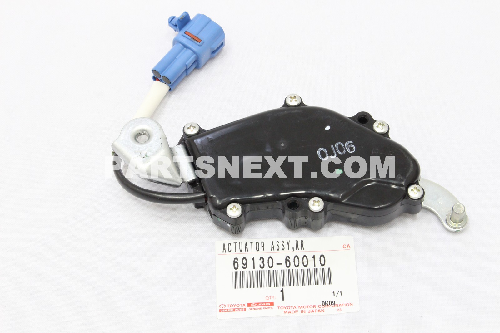 Toyota :: 69130-60010 ACTUATOR ASSY, REAR DOOR LOCK, RH