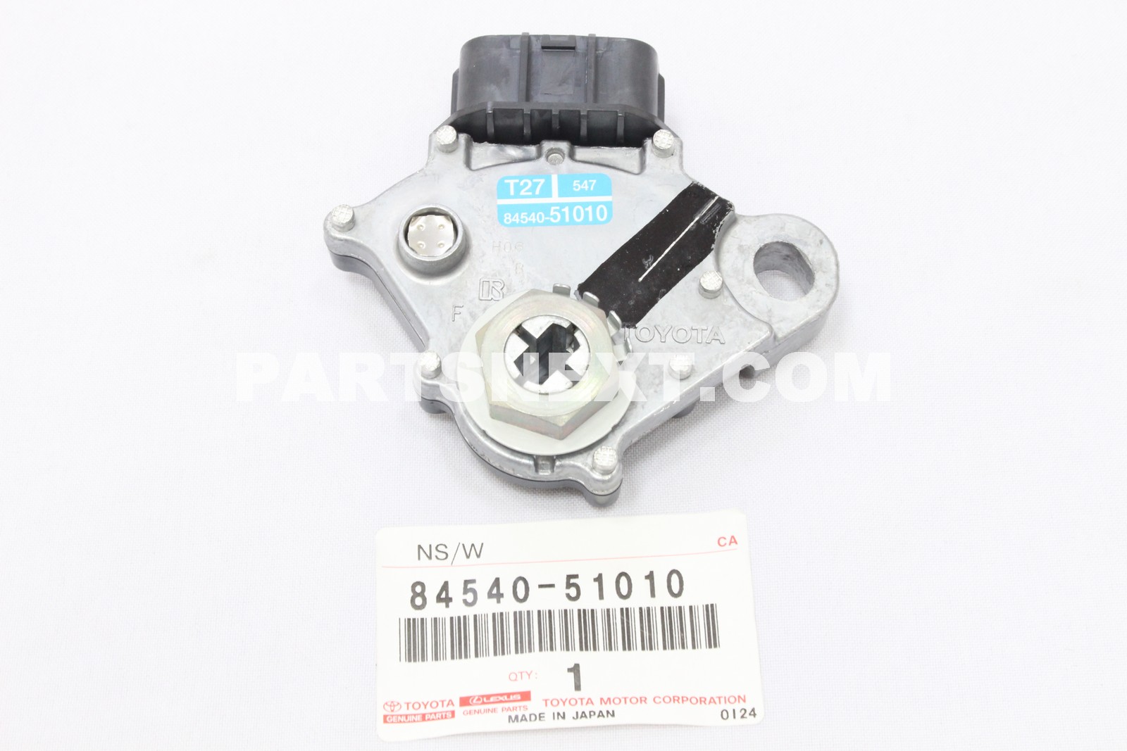 Toyota :: 84540-51010 SWITCH ASSY, NEUTRAL START