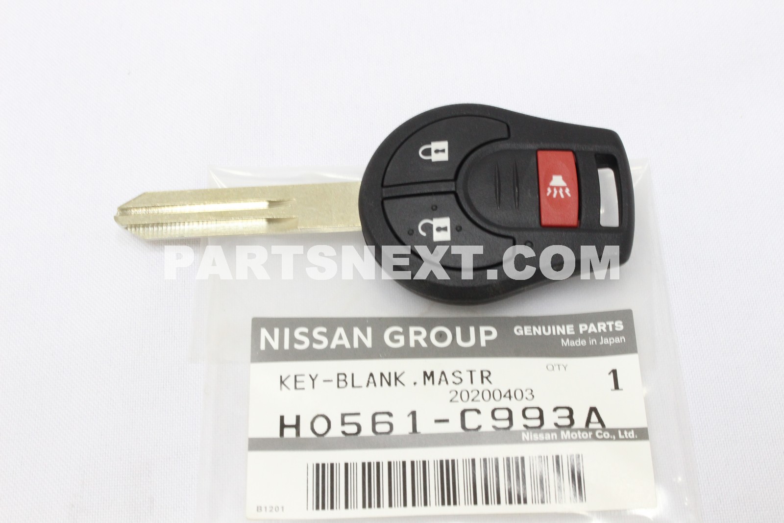 Nissan :: H0561-C993A KEY-BLANK,MASTER