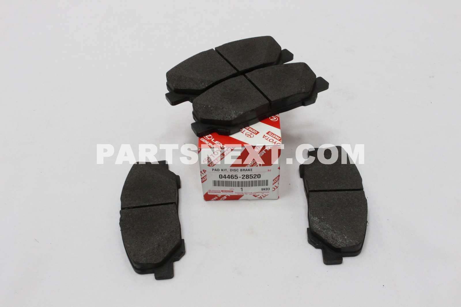 Toyota :: 04465-28520 PAD KIT, DISC BRAKE, FRONT