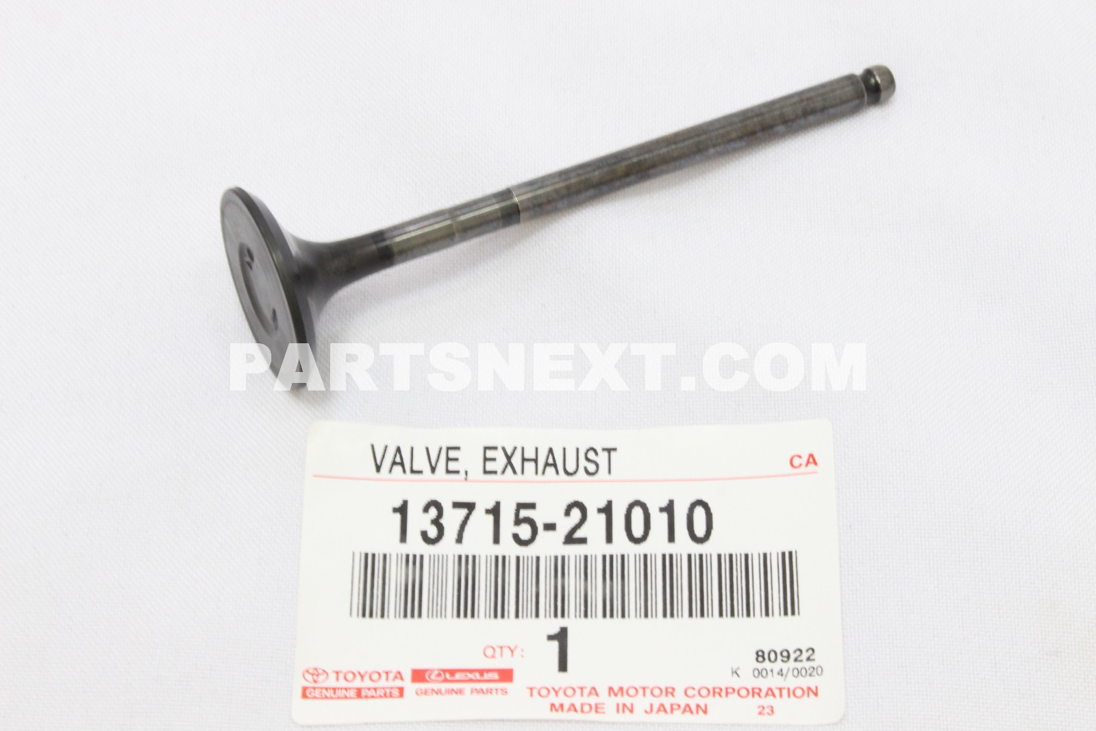 Toyota :: 13715-21010 VALVE, EXHAUST