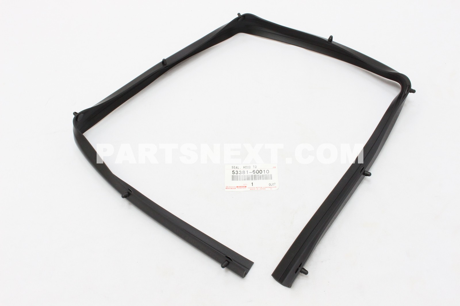 Toyota :: 53381-60010 SEAL, HOOD TO RADIATOR SUPPORT