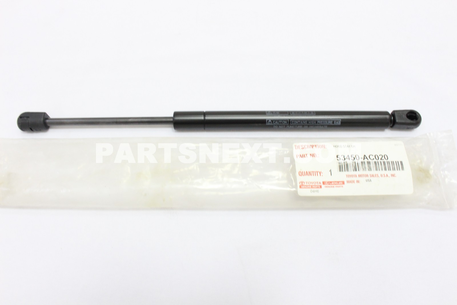 Toyota :: 53450-AC020 SUPPORT ASSY, HOOD