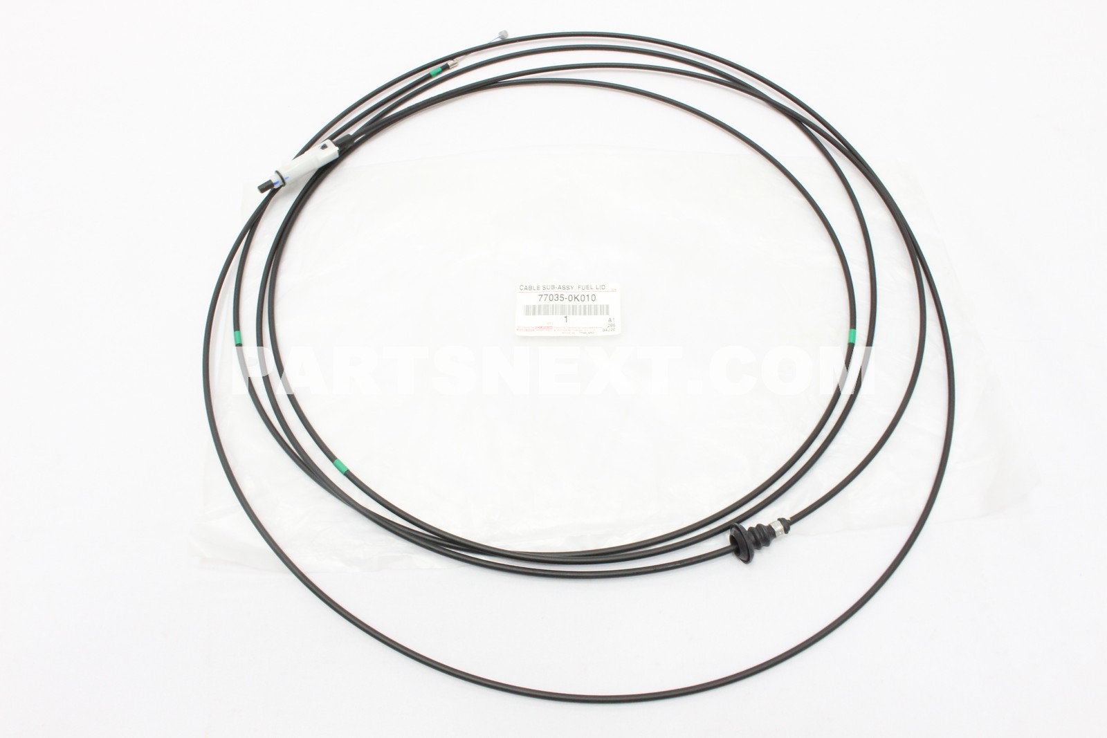 Toyota :: 77035-0K010 CABLE SUB-ASSY, FUEL LID LOCK CONTROL