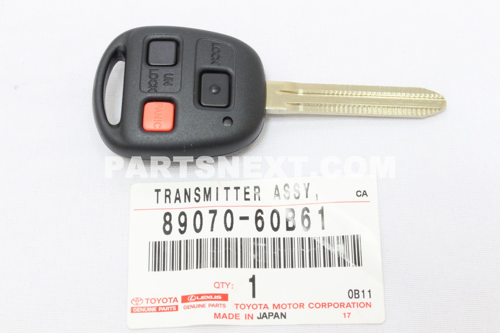 Toyota :: 89070-60B61 TRANSMITTER ASSY, DOOR CONTROL