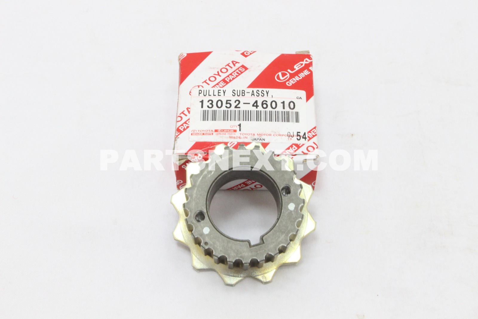 Toyota :: 13052-46010 PULLEY, CRANKSHAFT TIMING