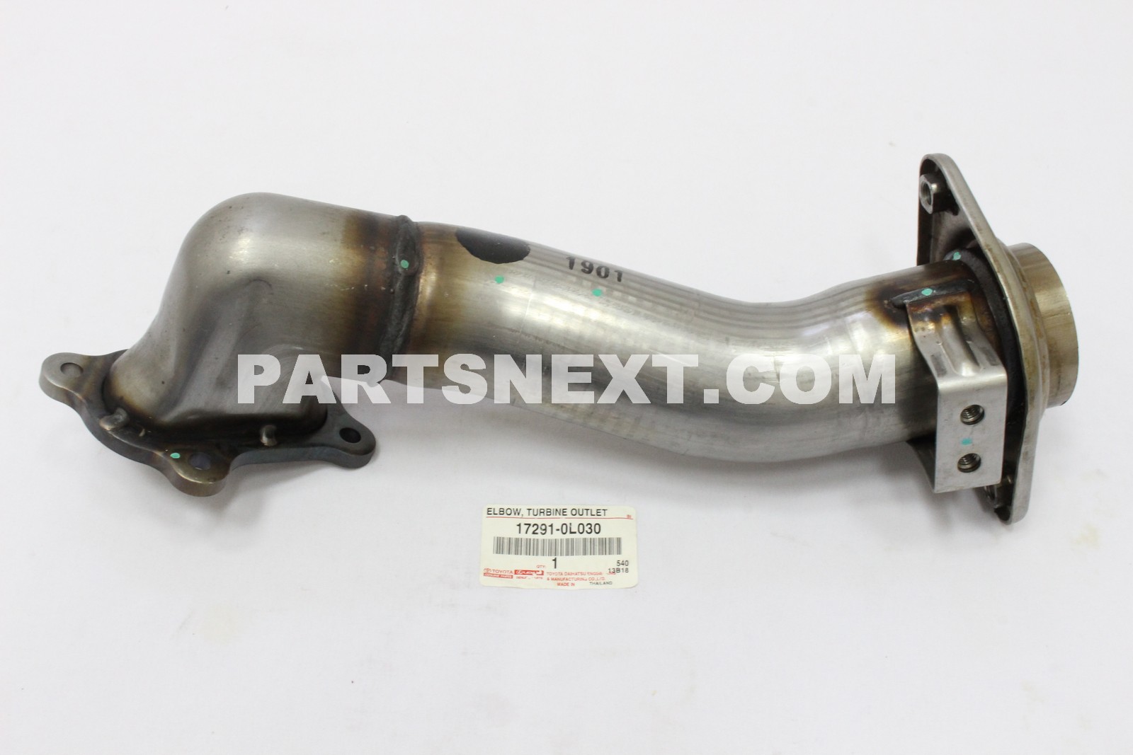 Toyota :: 17291-0L030 ELBOW, TURBINE OUTLET