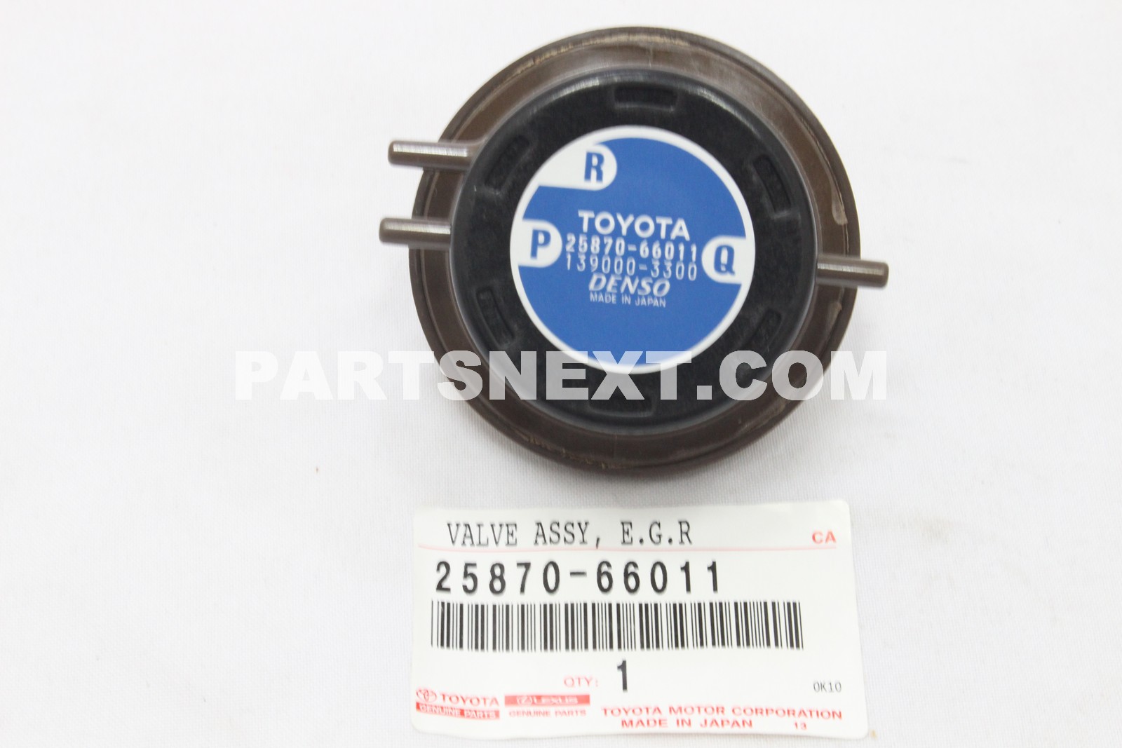 Toyota :: 25870-66011 VALVE ASSY, EGR VACUUM MODULATOR