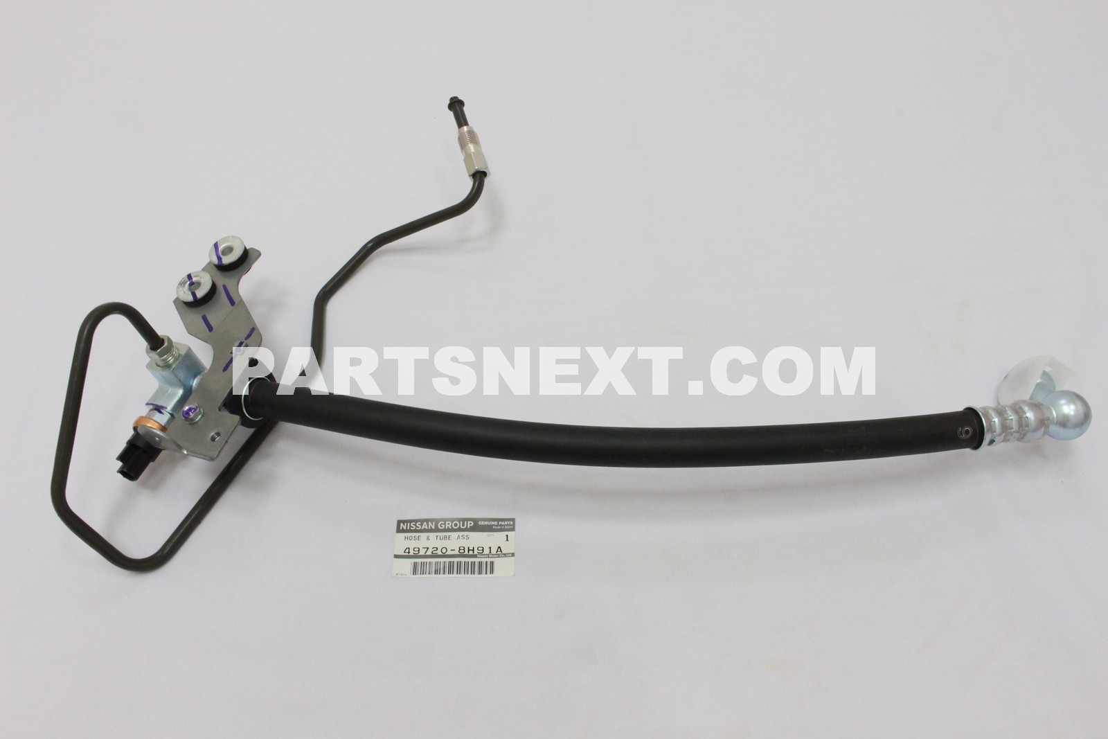Nissan :: 49720-8H91A HOSE & TUBE ASSY-PRESSURE, POWER STEERING