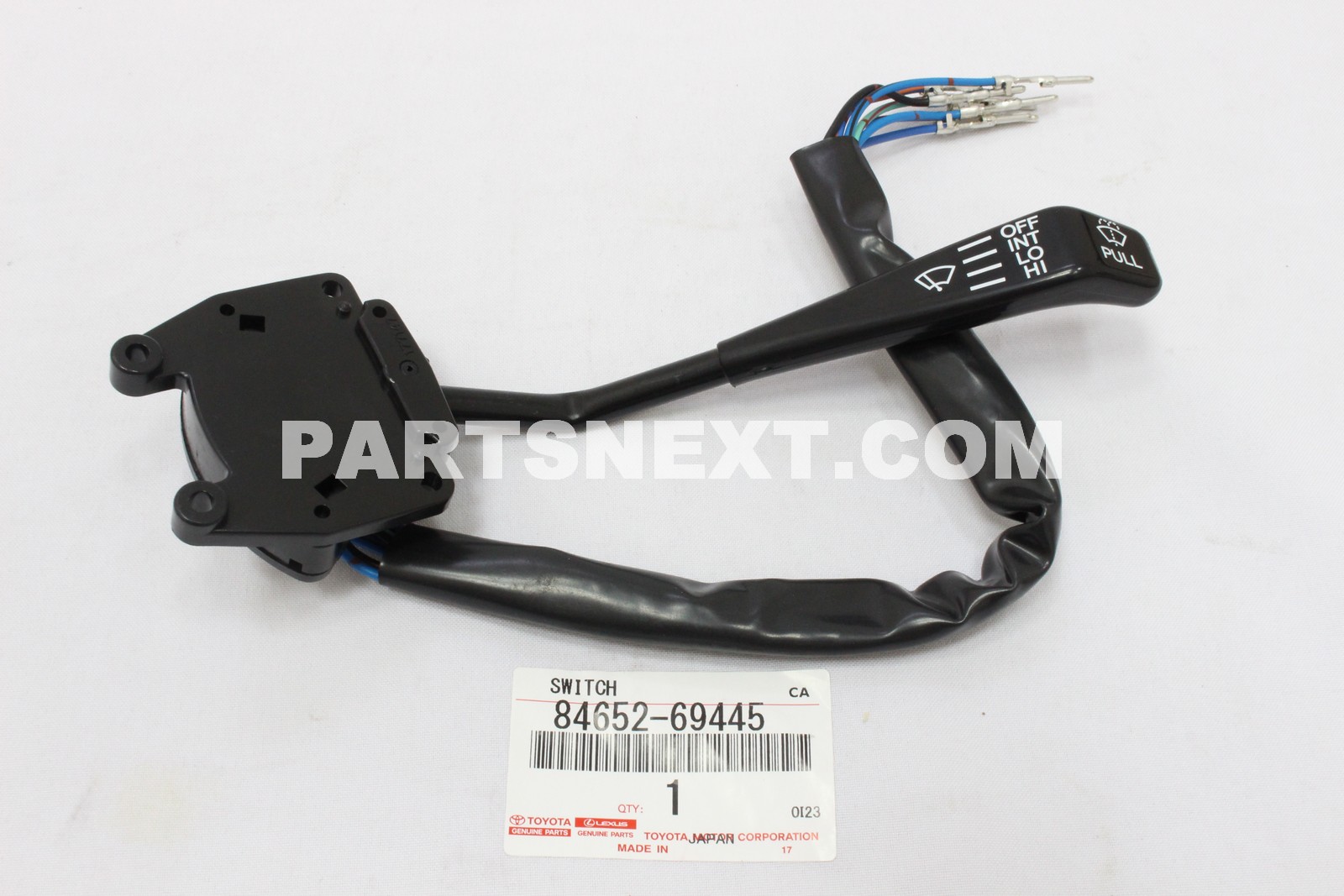 Toyota :: 84652-69445 SWITCH ASSY, WINDSHIELD WIPER