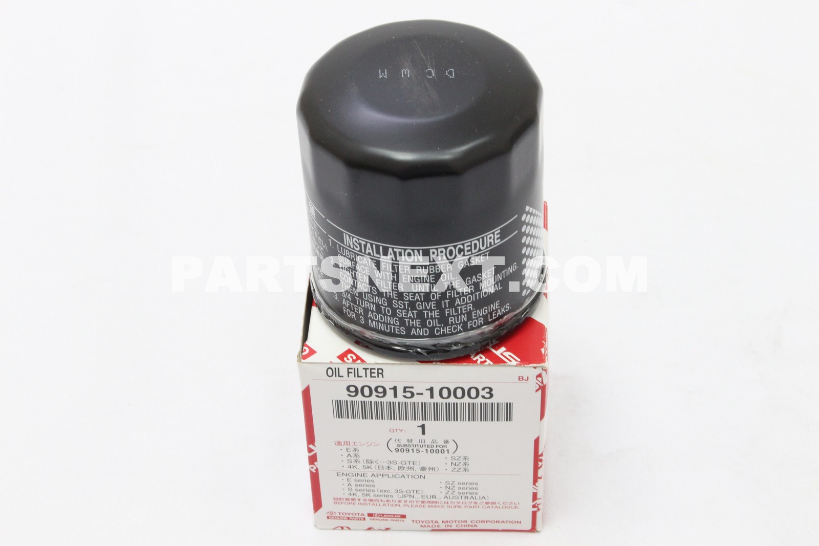 Toyota :: 90915-10003 FILTER SUB-ASSY, OIL