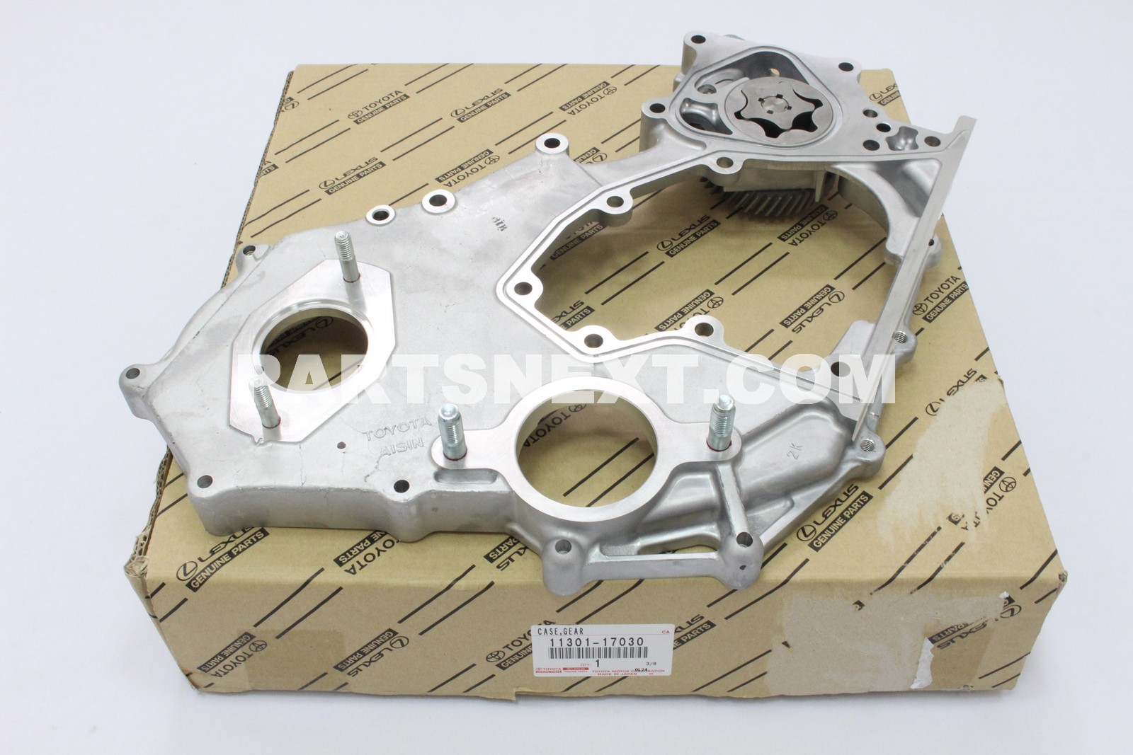 Toyota :: 11301-17030 CASE SUB-ASSY, TIMING GEAR