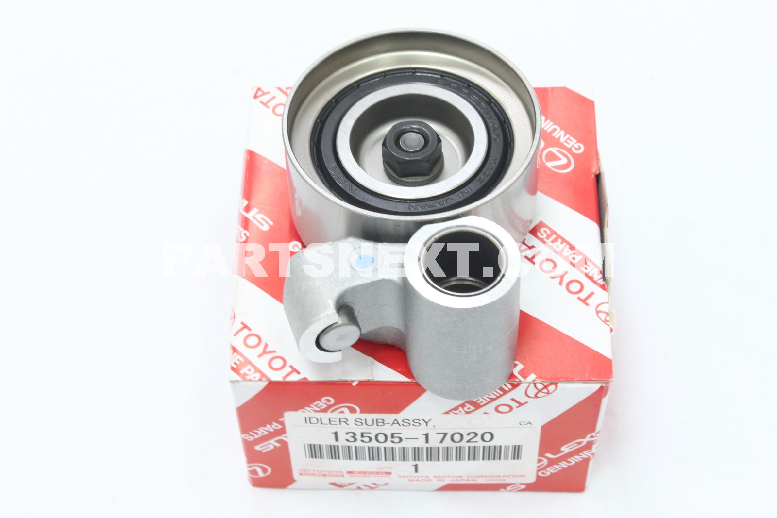 Toyota :: 13505-17020 IDLER SUB-ASSY, TIMING BELT, NO.1