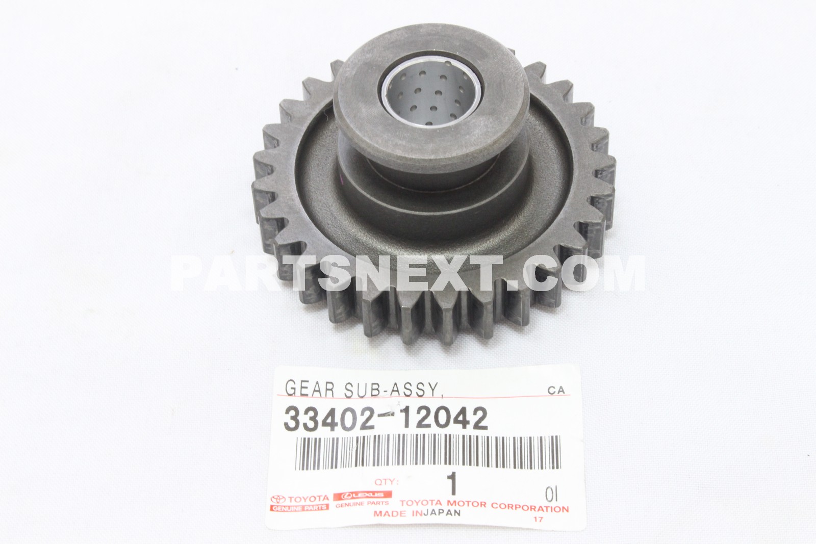 Toyota :: 33402-12042 GEAR SUB-ASSY, REVERSE IDLER