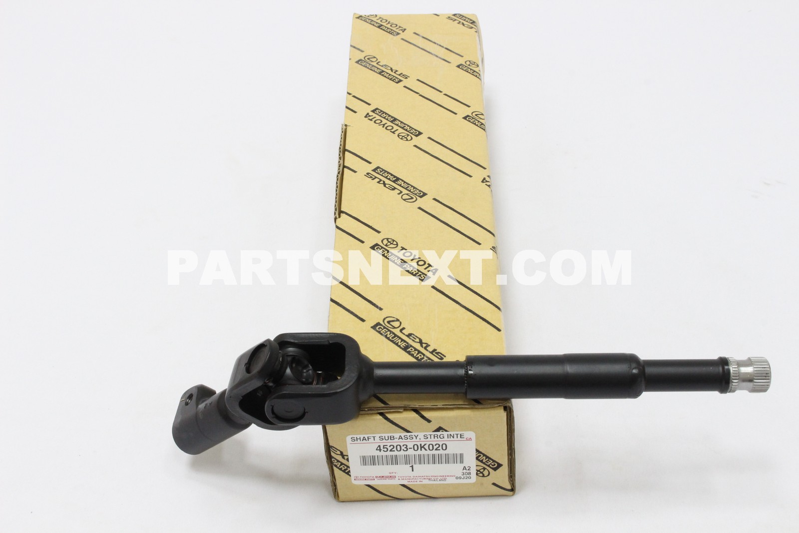 Toyota :: 45203-0K020 SHAFT SUB-ASSY, STEERING INTERMEDIATE, NO.2