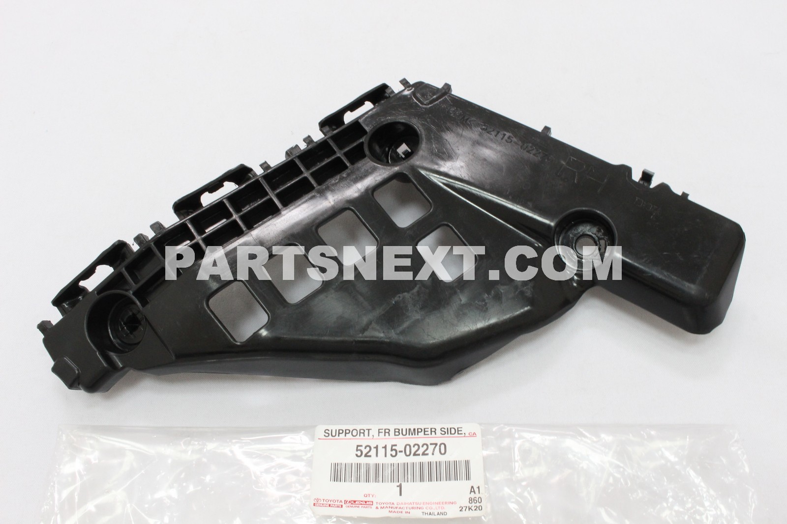 Toyota :: 52115-02270 SUPPORT, FRONT BUMPER SIDE, RH