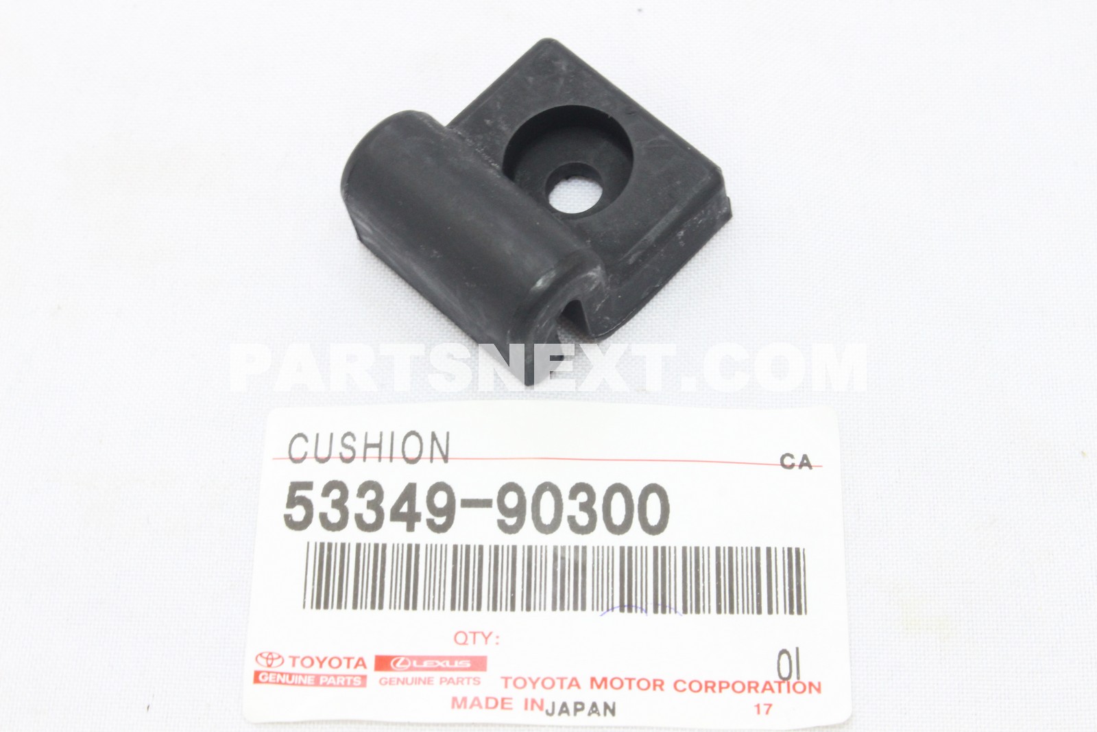 Toyota :: 53349-90300 BUMPER, FENDER TO HOOD