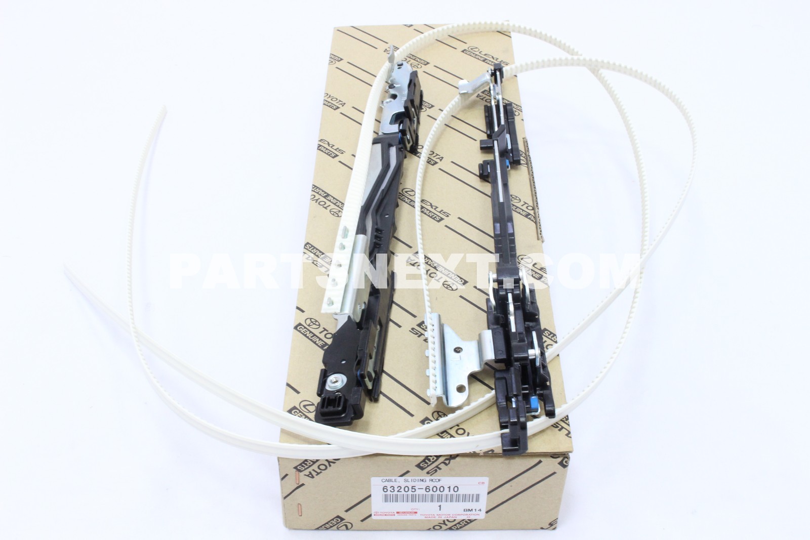 Toyota :: 63205-60010 CABLE SUB-ASSY, SLIDING ROOF DRIVE