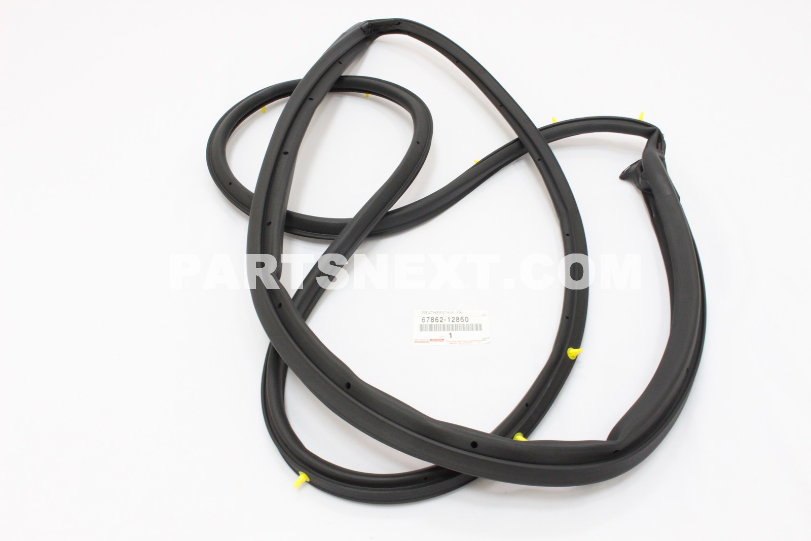 Toyota :: 67862-12860 WEATHERSTRIP, FRONT DOOR, LH