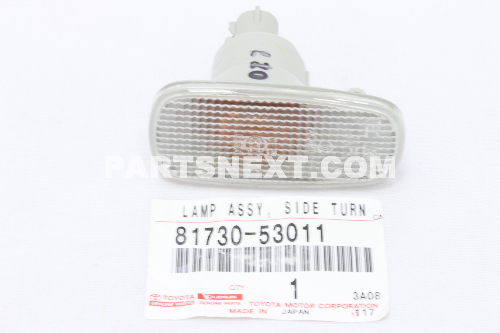 Toyota :: 81730-53011 LAMP ASSY, SIDE TURN SIGNAL, RH/LH