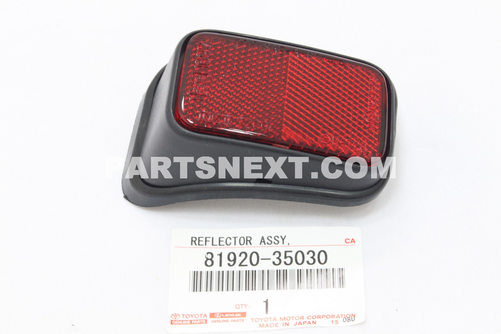 Toyota :: 81920-35030 REFLECTOR ASSY, REFLEX, LH