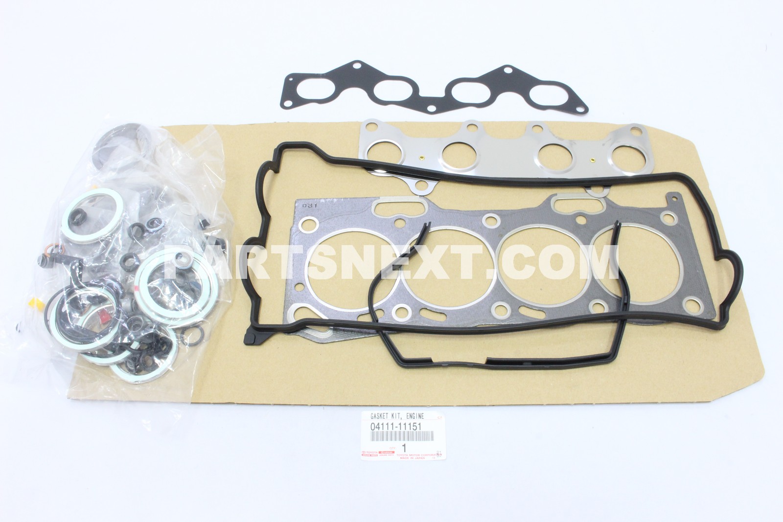 Toyota :: 04111-11151 GASKET KIT, ENGINE OVERHAUL