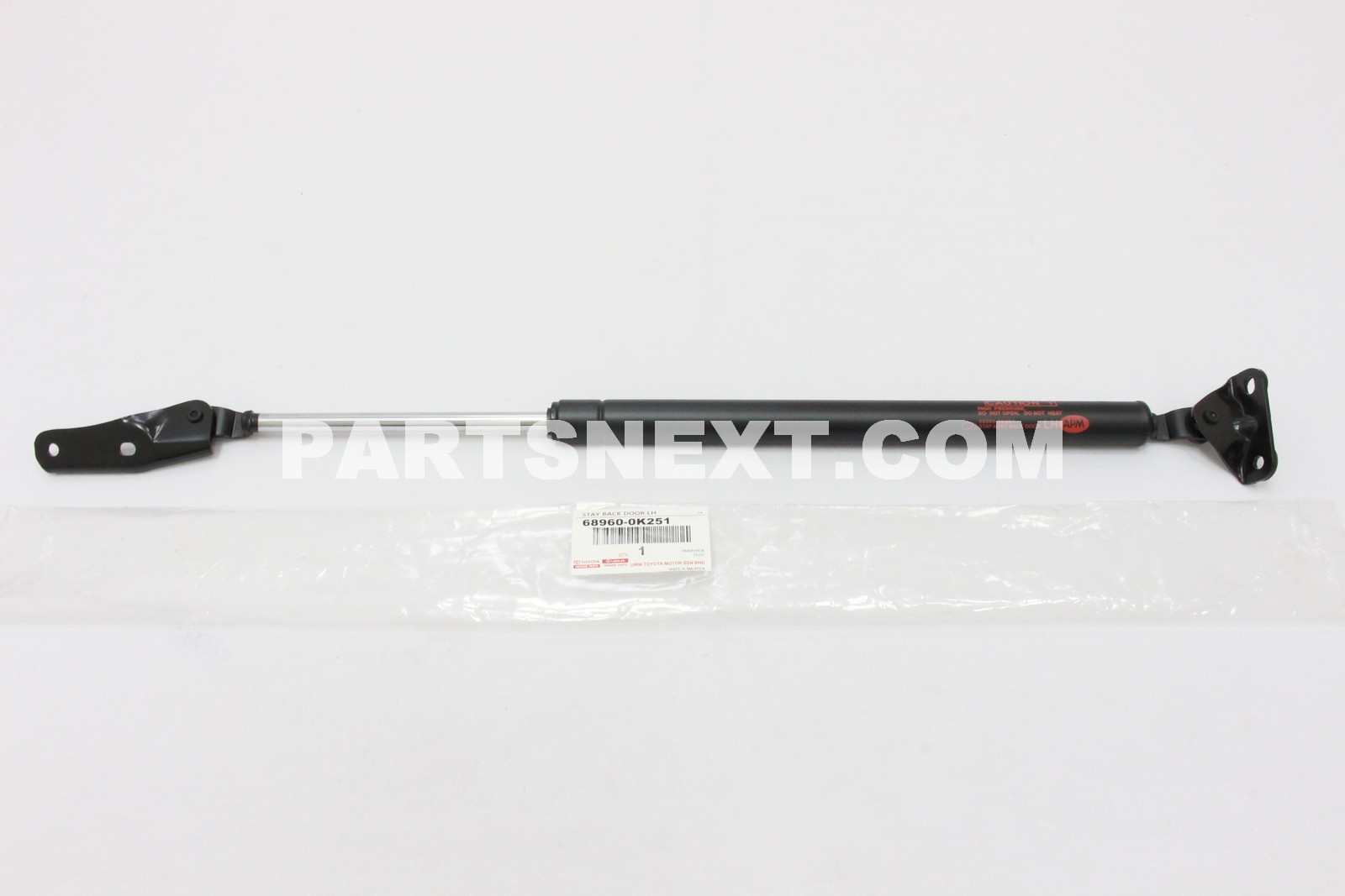 Toyota :: 68960-0K251 STAY ASSY, BACK DOOR, LH