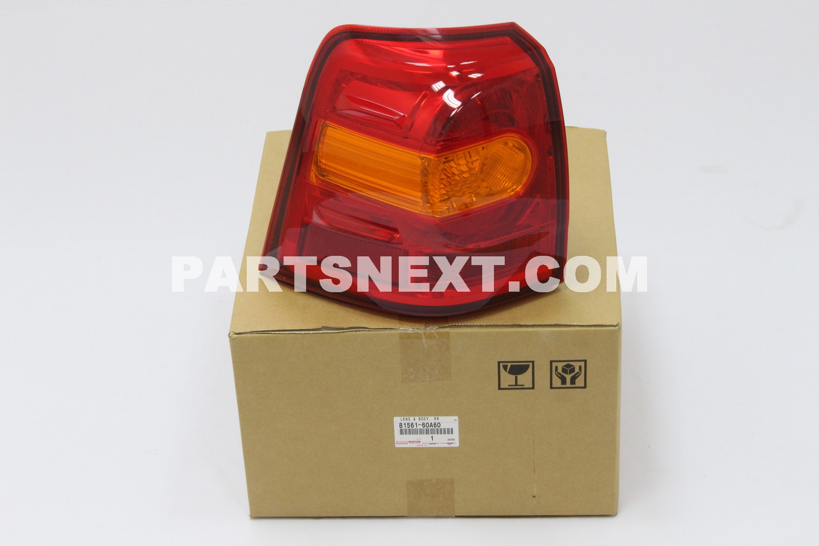 Toyota :: 81561-60A60 LENS & BODY, REAR COMBINATION LAMP, LH