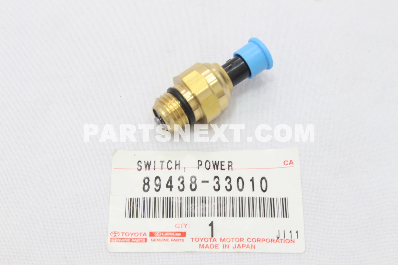 Toyota :: 89438-33010 SWITCH, POWER STEERING OIL PRESSURE