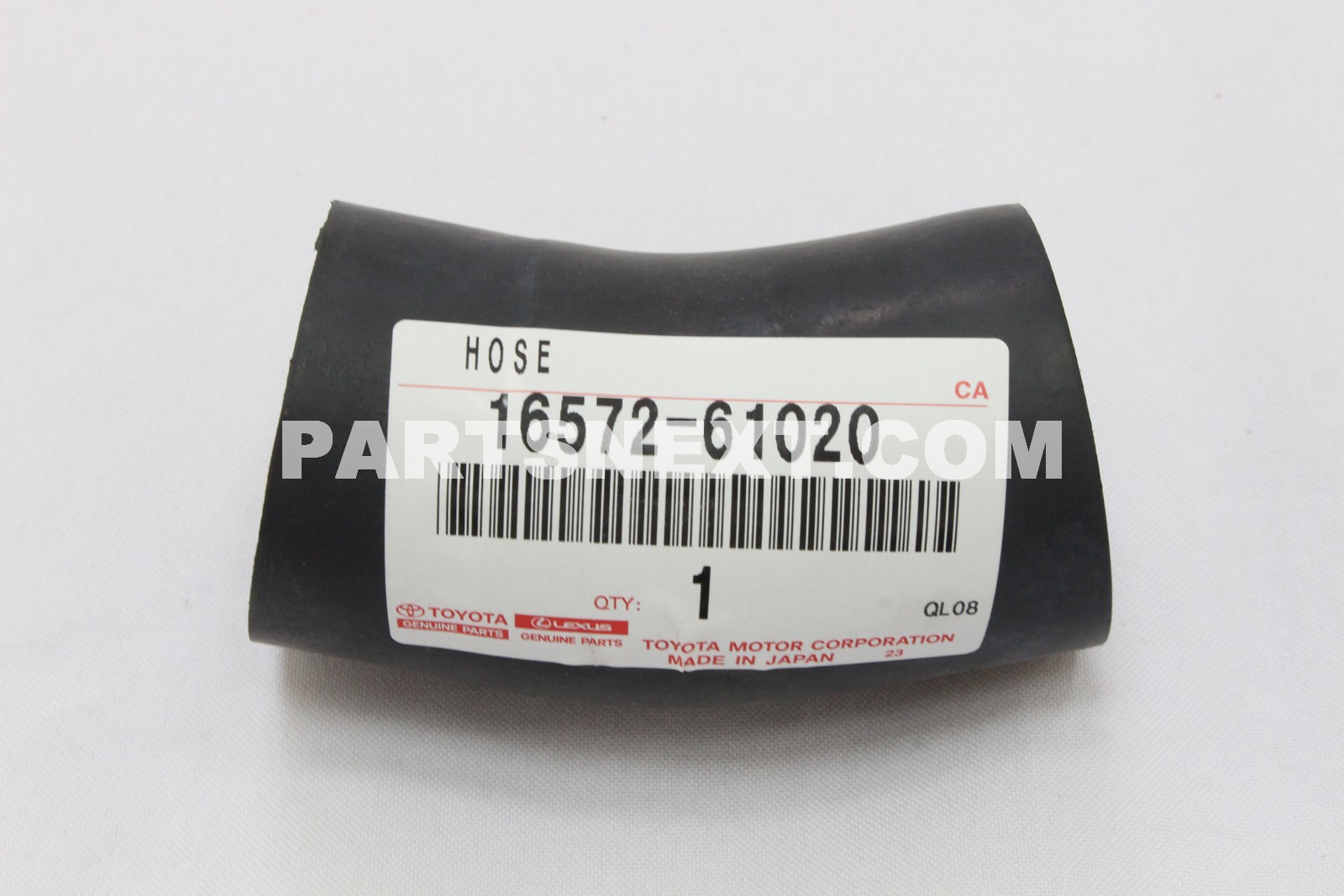 Toyota :: 16572-61020 HOSE, RADIATOR, OUTLET
